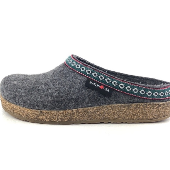 Haflinger | Shoes | Haflinger Grizzly Wool Felt Clogs 8 | Poshmark